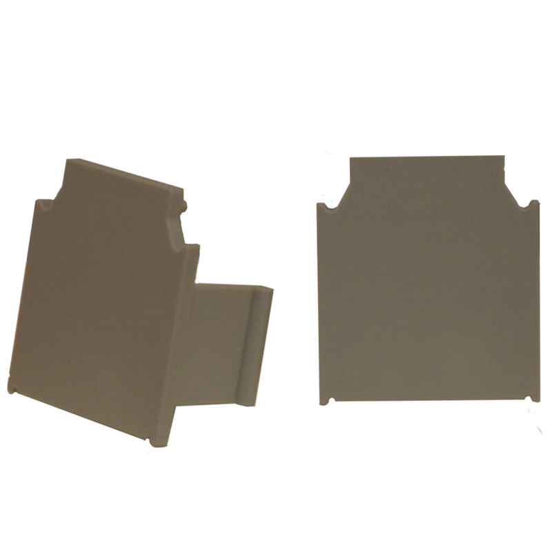 Husky Pro 280HP/EC eindkapjes set grijs - deurbeslagstore.be